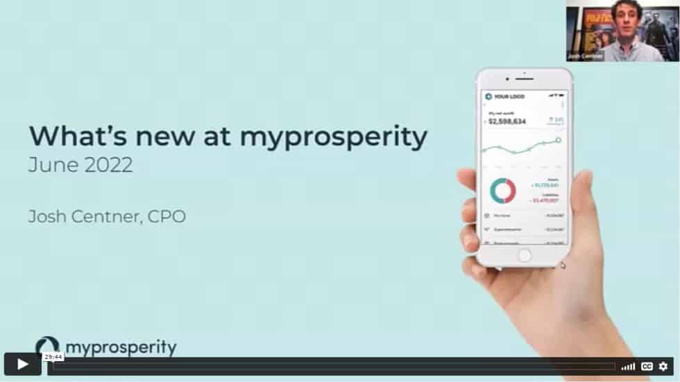 Webinars - myprosperity