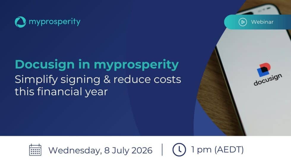 Docusign eSignatures - myprosperity